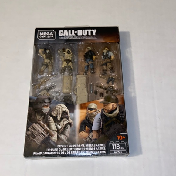 Mega Construx | Toys | Mega Construx Call Of Duty Desert Snipers Vs ...